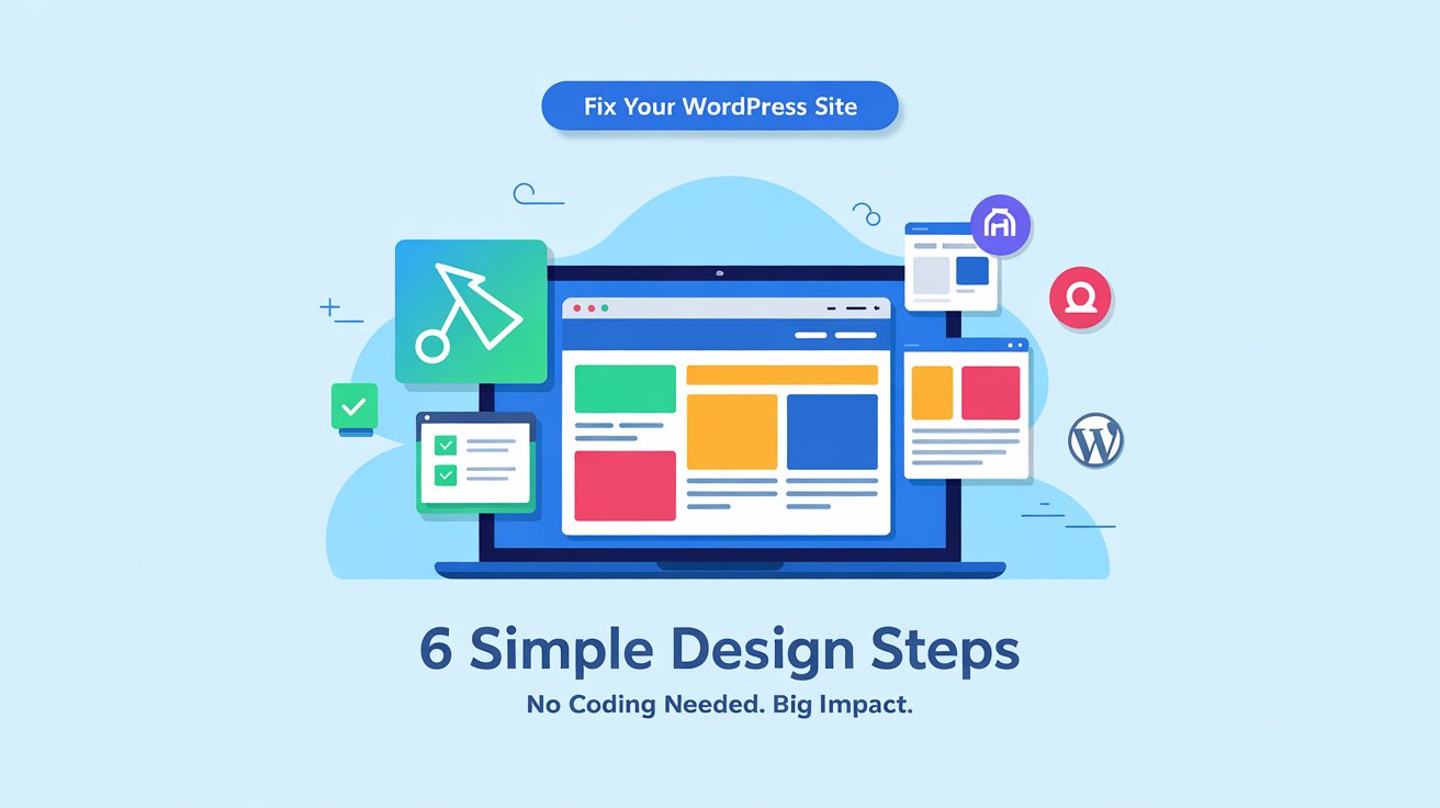 6 Simple Steps To Improve Your WordPress Web Design - InfoSeeMedia