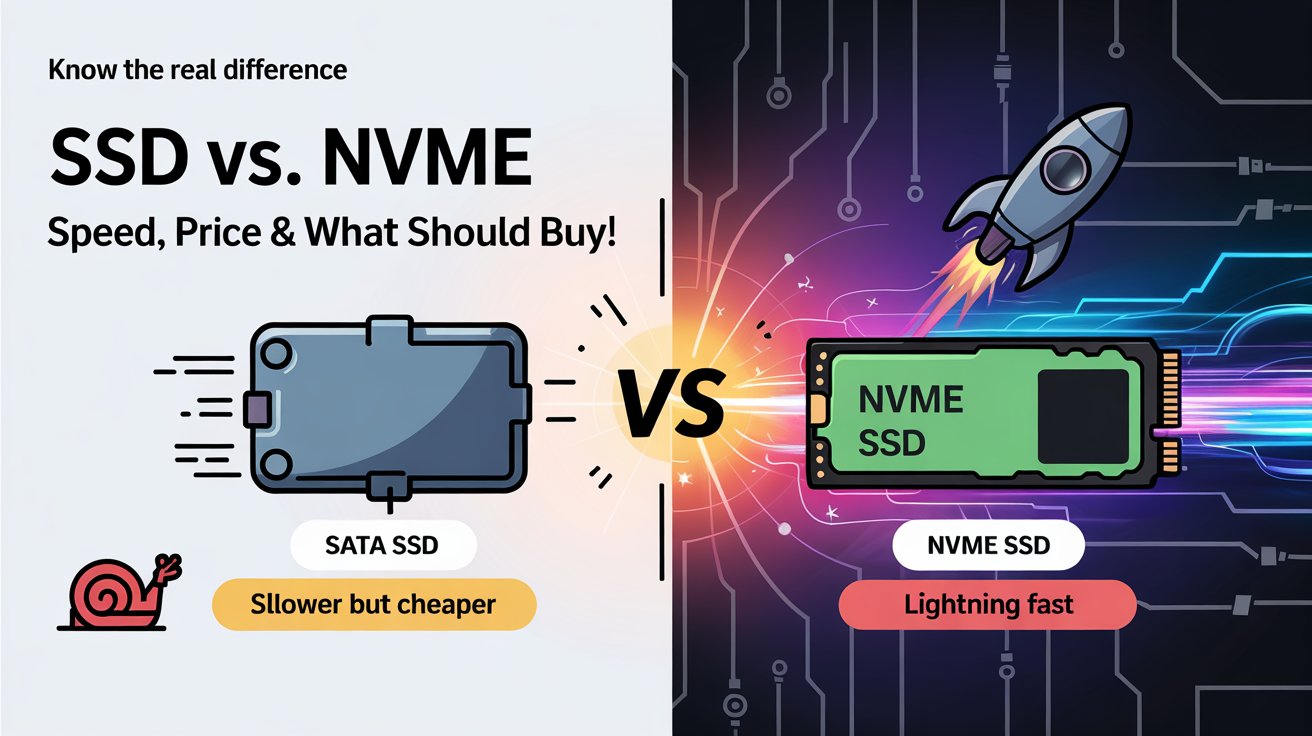 SSD vs. NVMe: What’s the Real Difference and Which One Should You ...