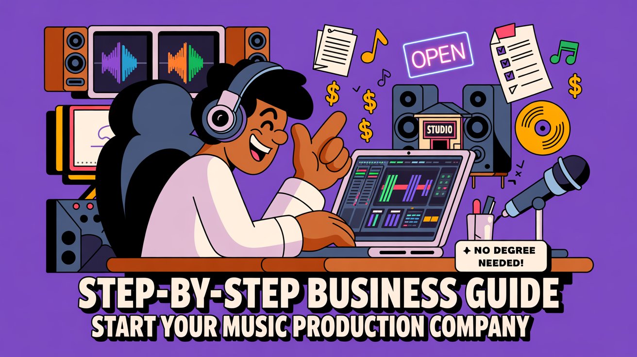 How to Start a Successful Music Production Company: Step-by-Step Guide ...