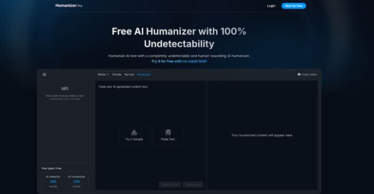 Humanizer.Pro: Humanize AI-Generated Text Effectively for Free ...