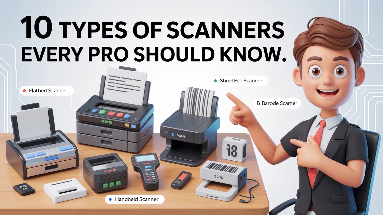 10 Types of Scanners Every Professional Should Know - InfoSeeMedia
