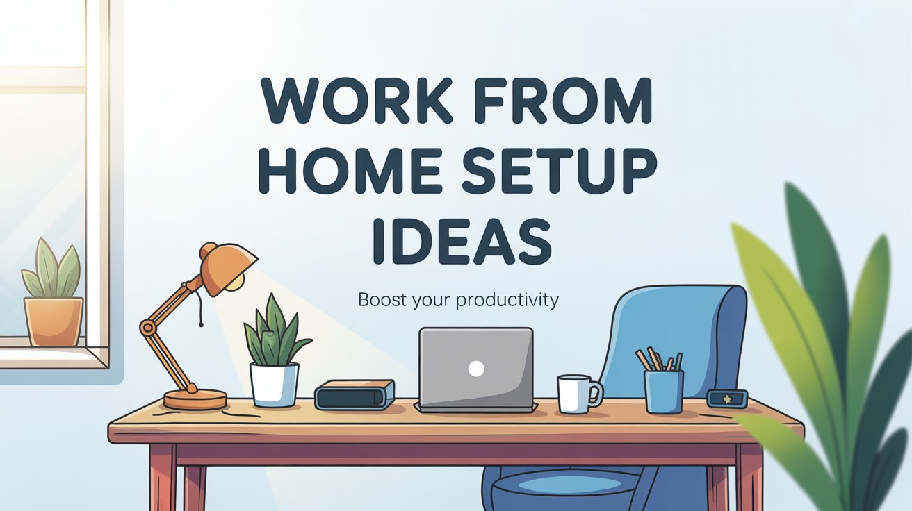 Work From Home Setup Ideas That Actually Boost Your Productivity ...